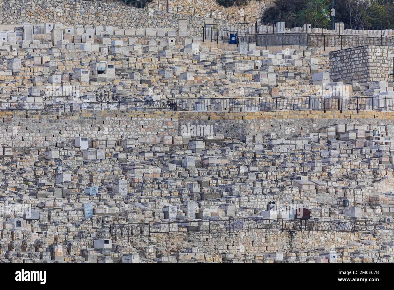 Ancient cemetery in Jerusalem. Israel Stock Photo - Alamy