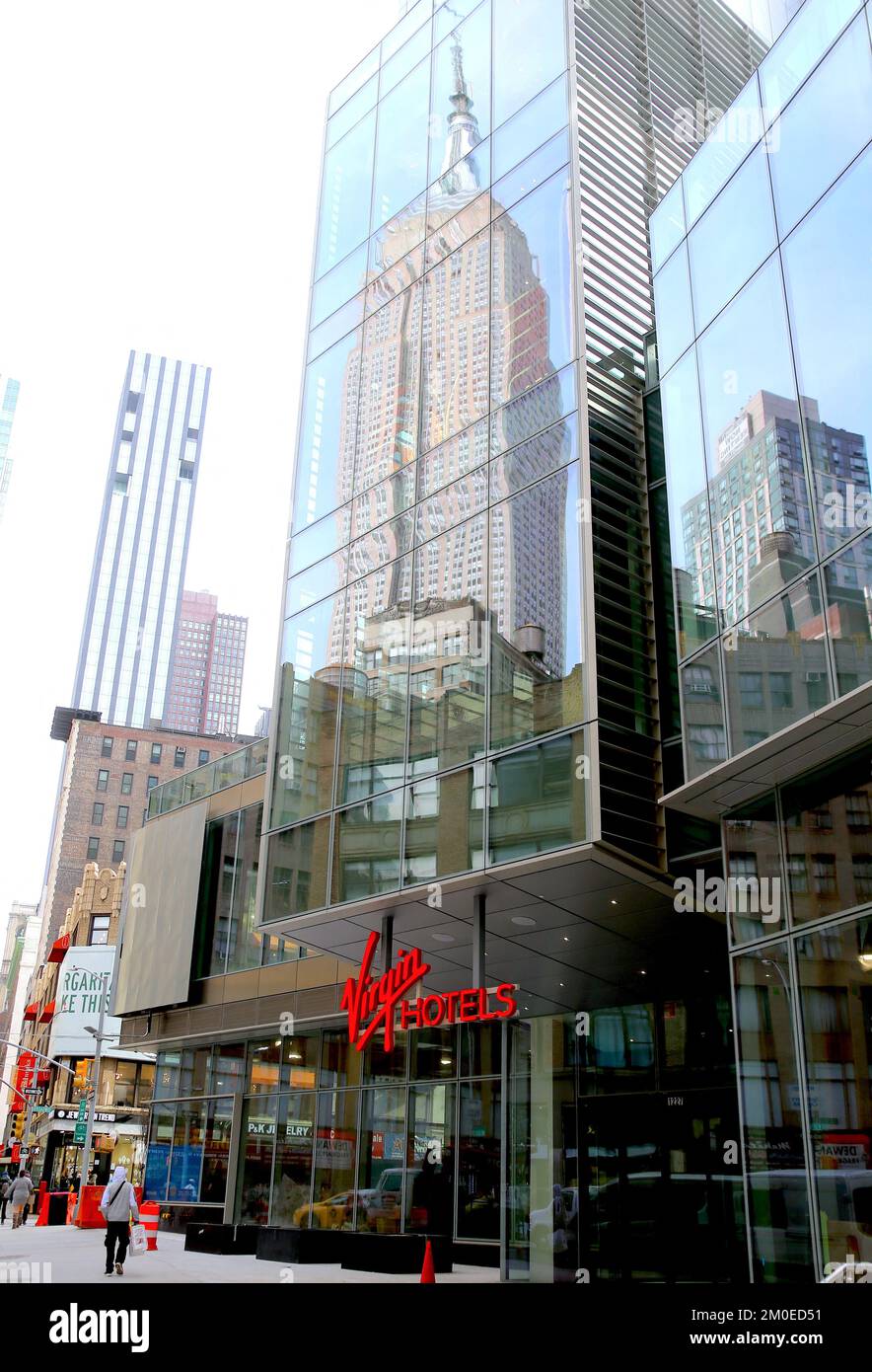 New Virgin Hotels opening early 2023 in Midtown, New York City, NY, USA ...