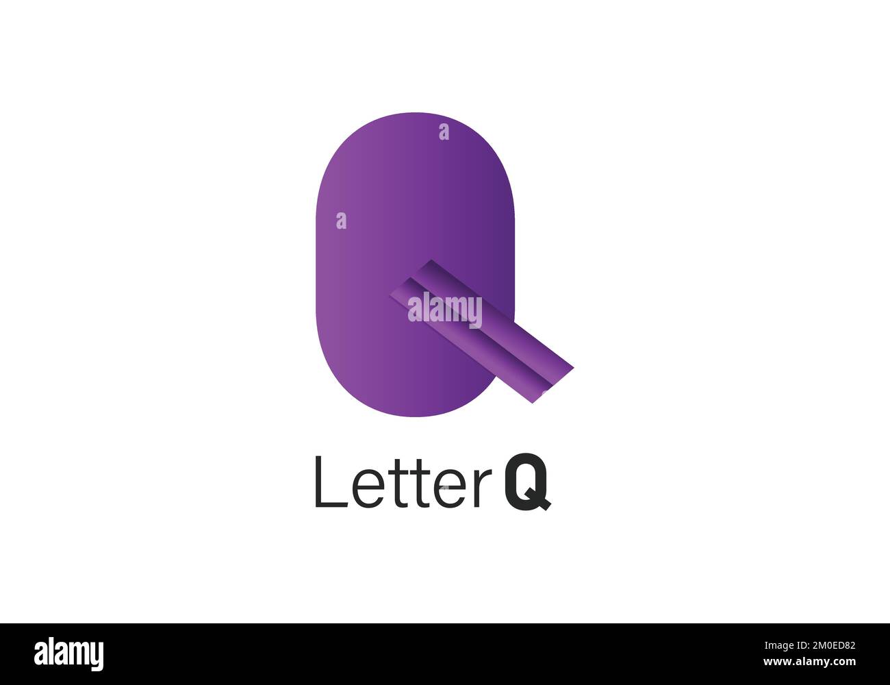 Initial Letter Q Logo vector design template Stock Vector Image & Art ...