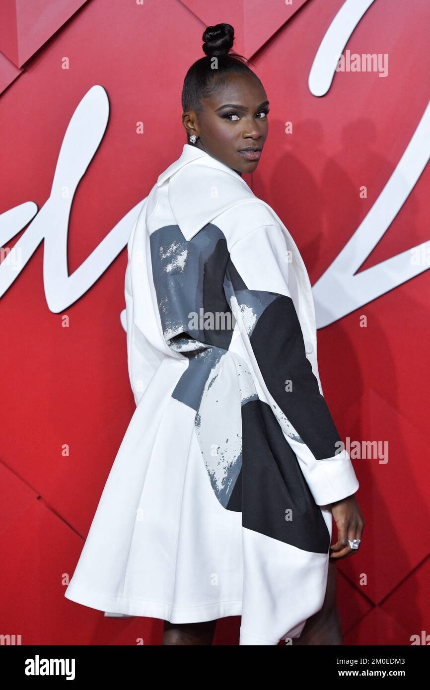 London, England, on December 05, 2022. Dina Asher-Smith attending the ...