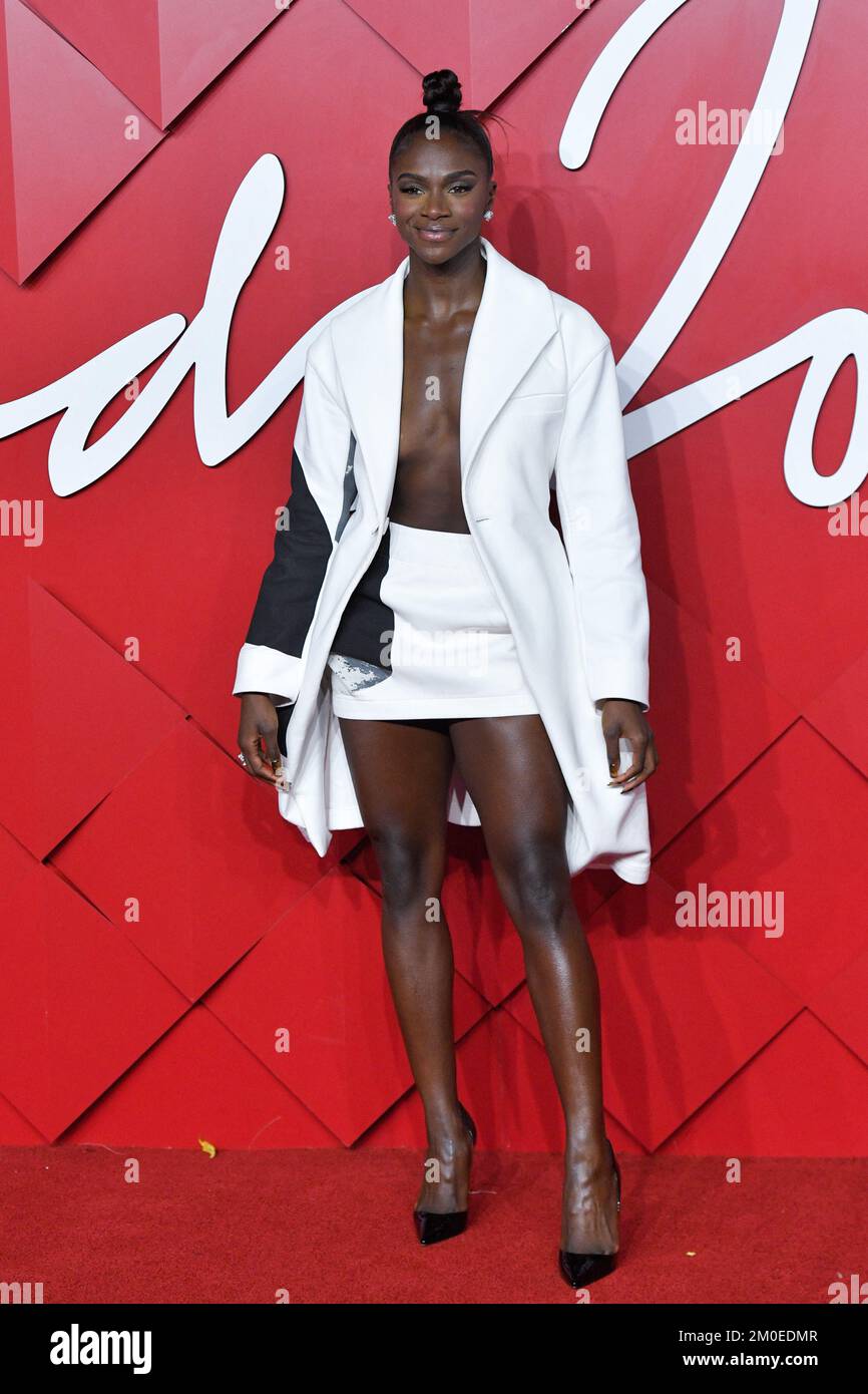 London, England, on December 05, 2022. Dina Asher-Smith attending the ...