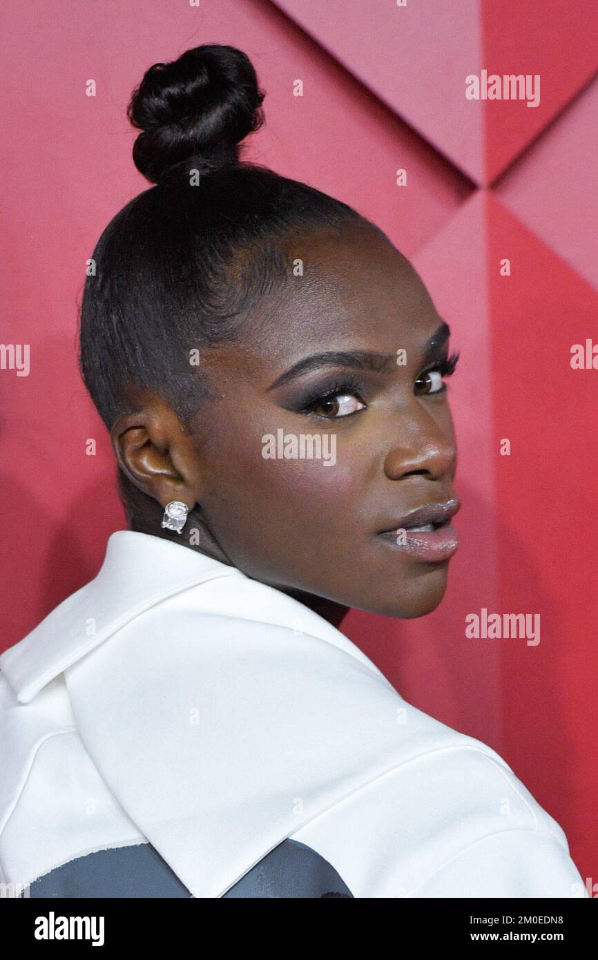 London, England, on December 05, 2022. Dina Asher-Smith attending the ...