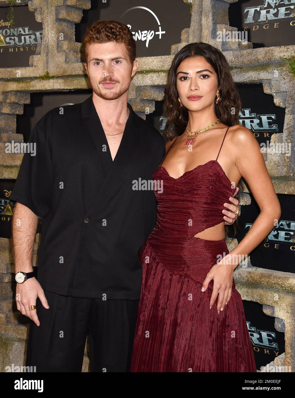 Hollywood, CA on December 5, 2022, Jake Austin Walker and Lisette ...