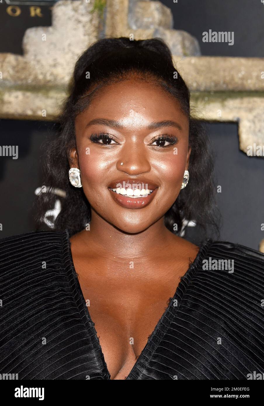 Hollywood, CA on December 5, 2022, Zuri Reed arriving at the "National ...