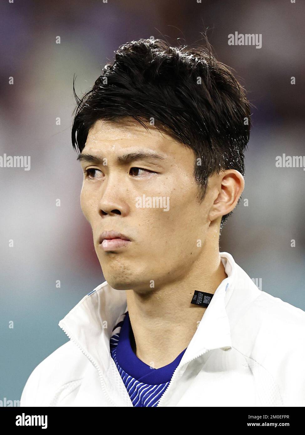 doha, Qatar, 06/12/2022, AL WAKRAH - Takehiro Tomiyasu of Japan during ...