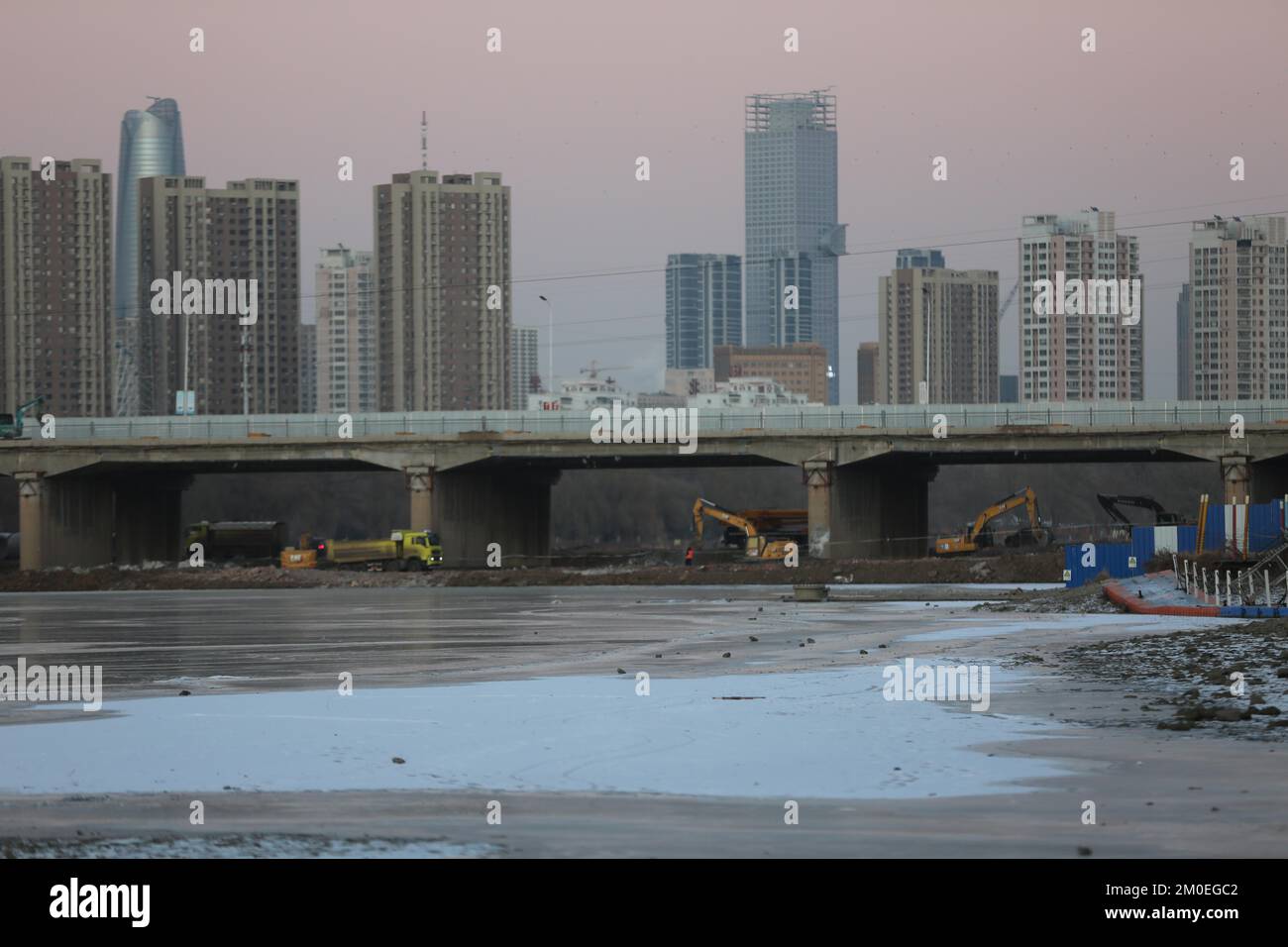The reconstruction of Hunhe Nanjing Bridge (formerly called Gongnong ...