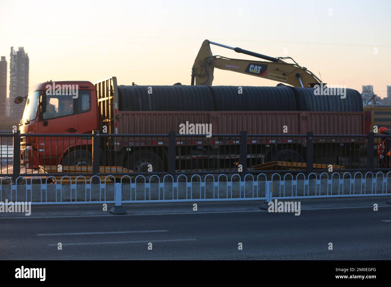 The reconstruction of Hunhe Nanjing Bridge (formerly called Gongnong ...