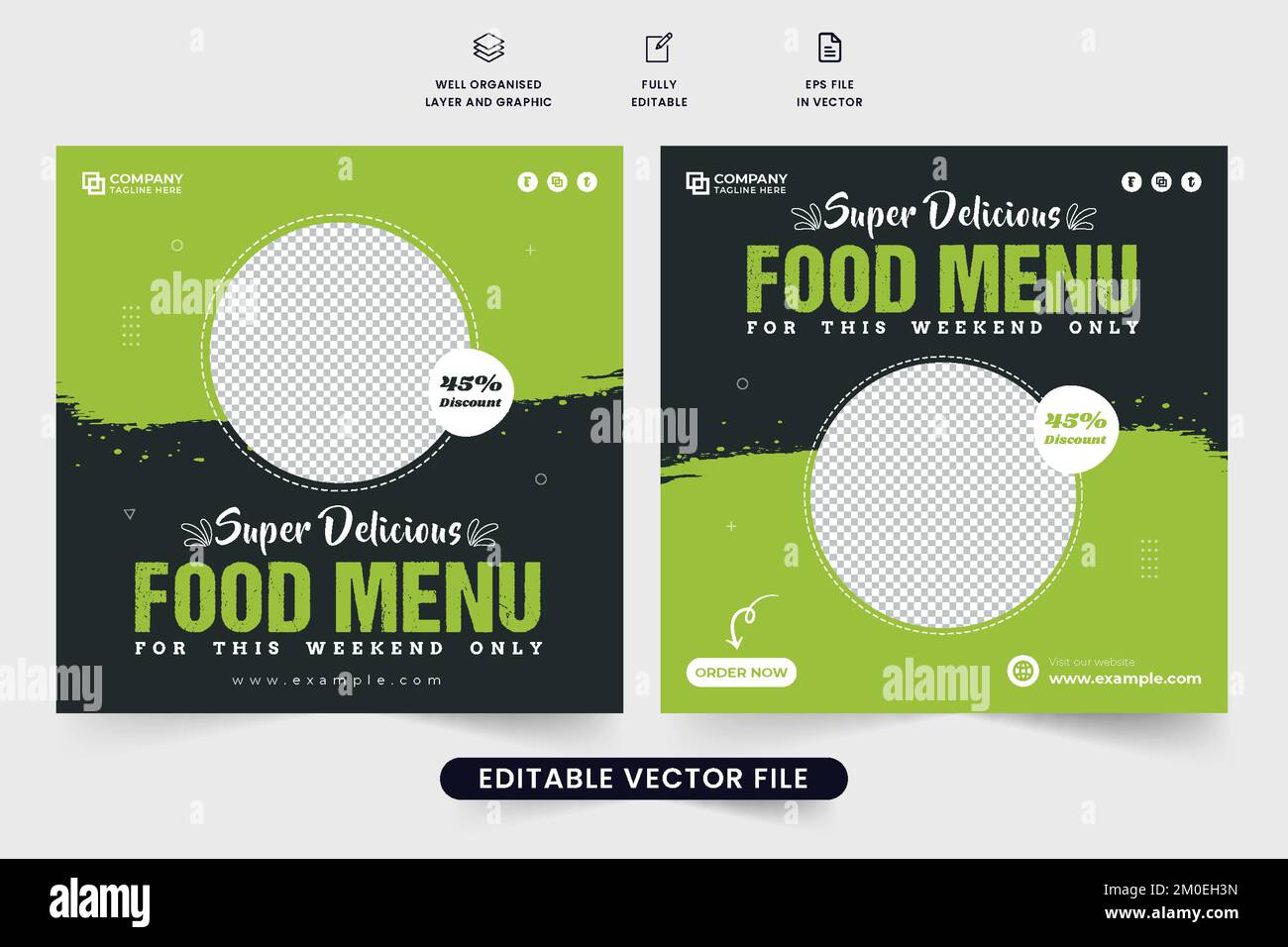 Weekend food poster hi-res stock photography and images - Alamy