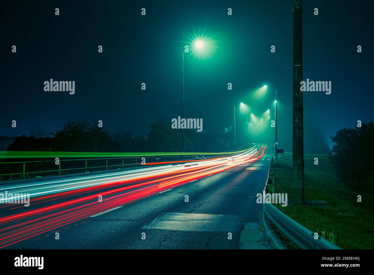 Night photography motorway lights hi-res stock photography and images ...