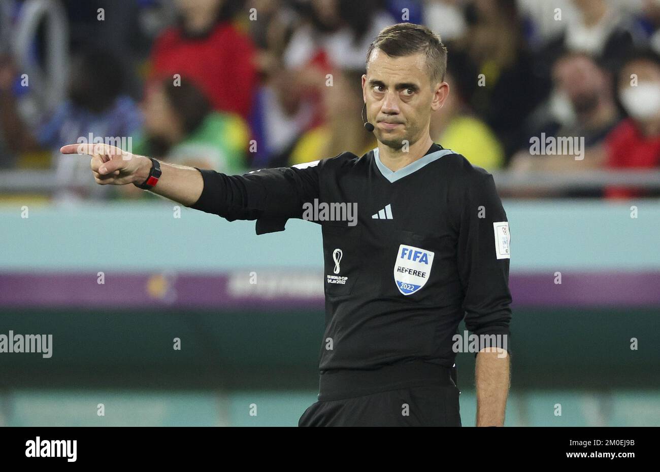 Referee Clement Turpin of France during the FIFA World Cup 2022, Round ...