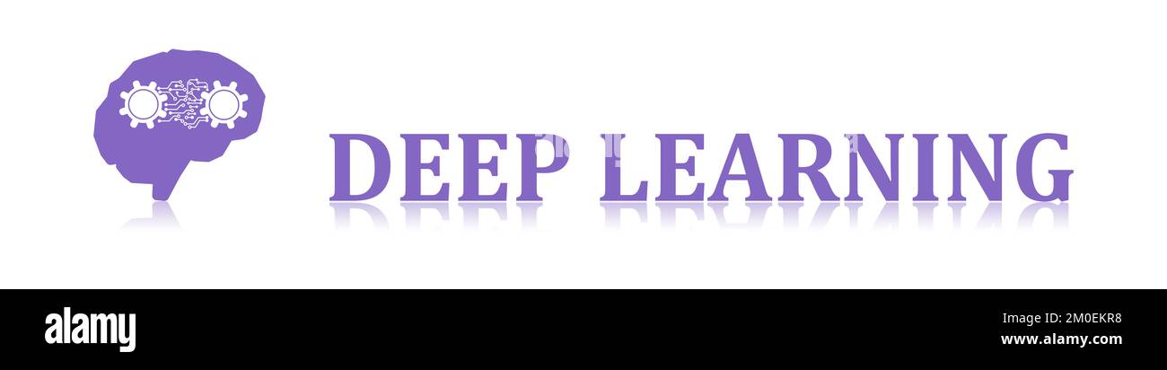 Illustration of a deep learning concept Stock Photo - Alamy