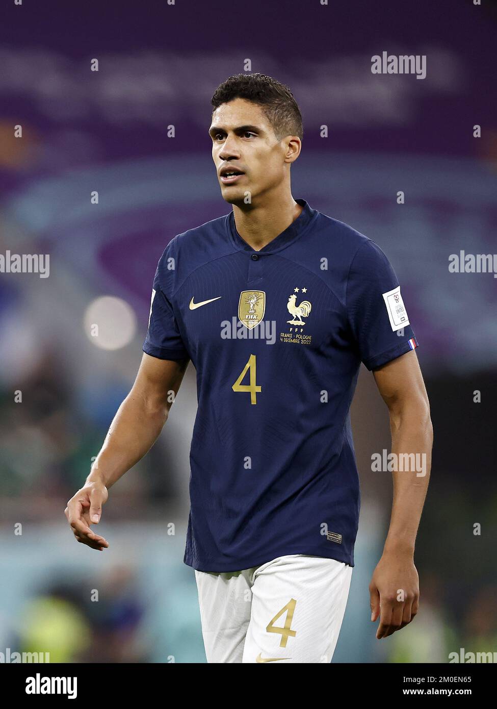 doha, Qatar, 06/12/2022, DOHA - Raphael Varane of France during the ...