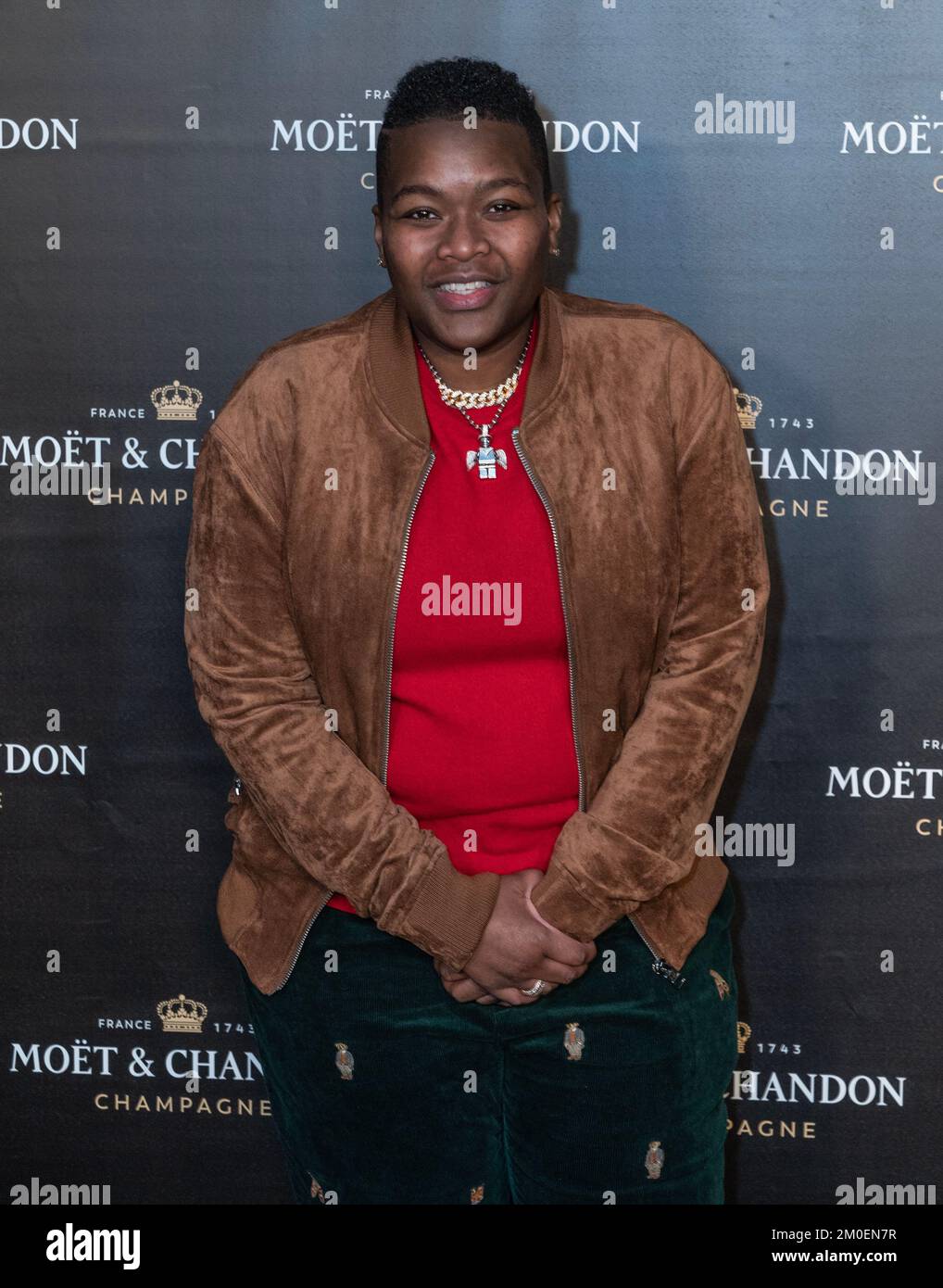 Sam Jay attends the Moet and Chandon Holiday Season Celebration at ...