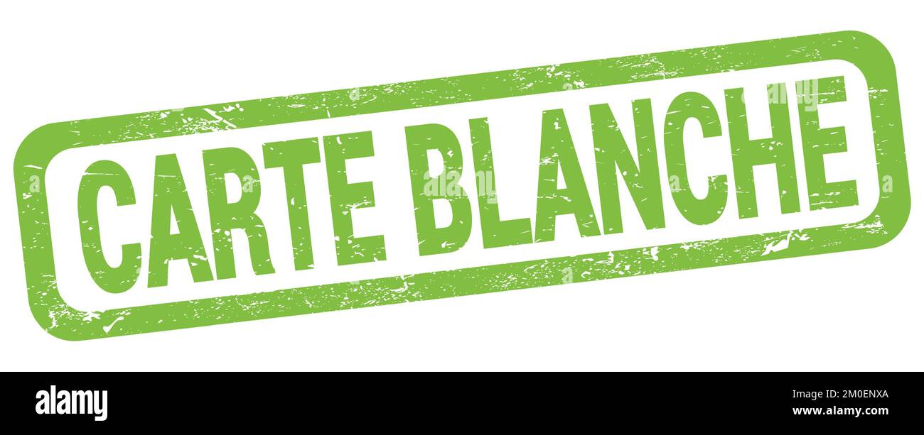 Carte blanche hi-res stock photography and images - Alamy