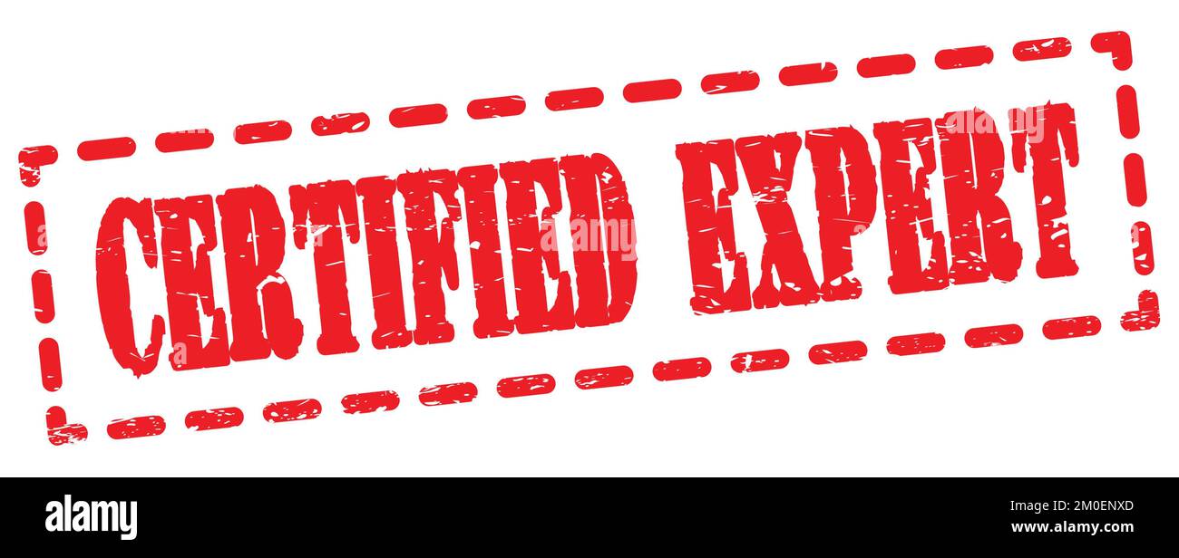 Certified expert hi-res stock photography and images - Alamy