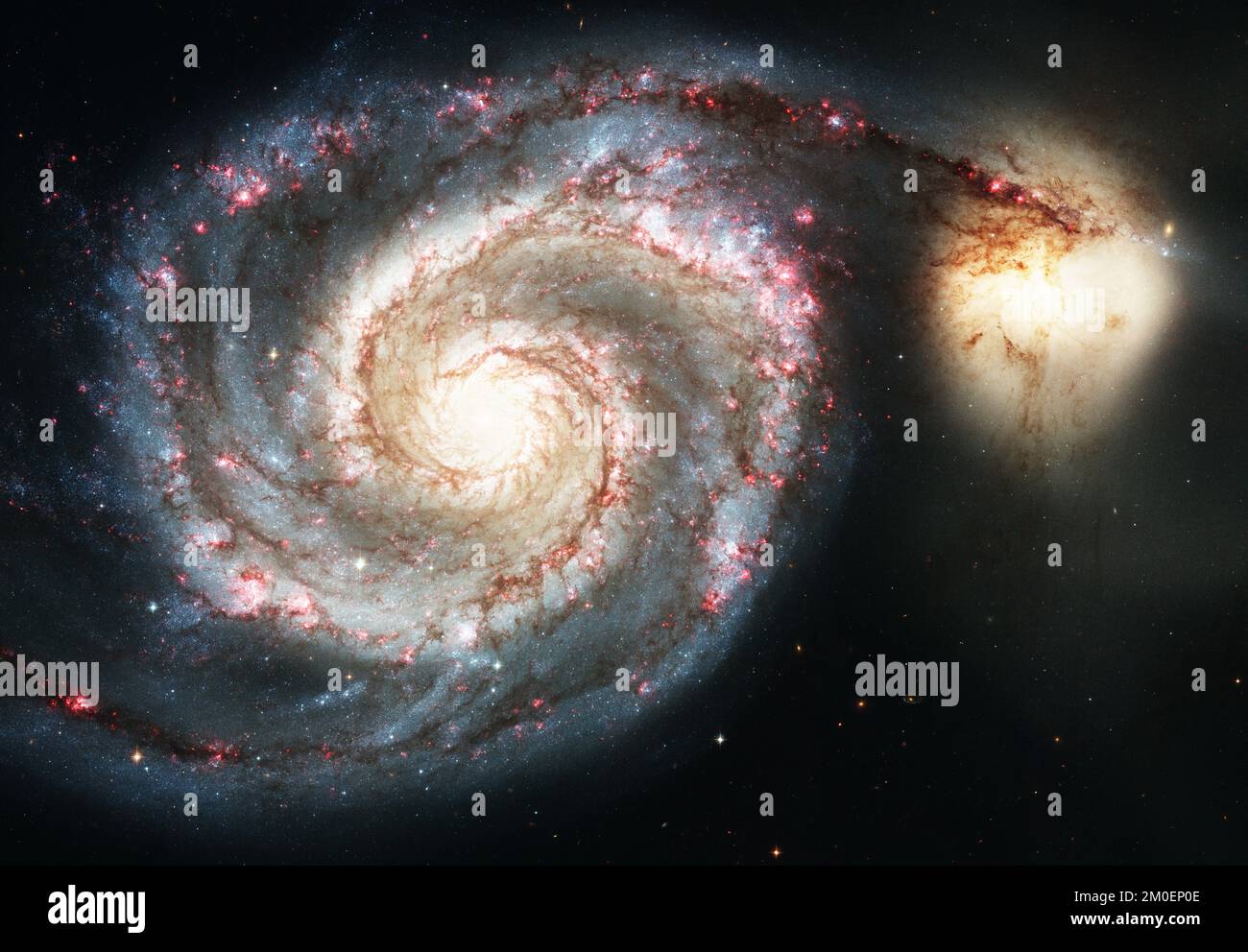 Messier 51 hi-res stock photography and images - Alamy