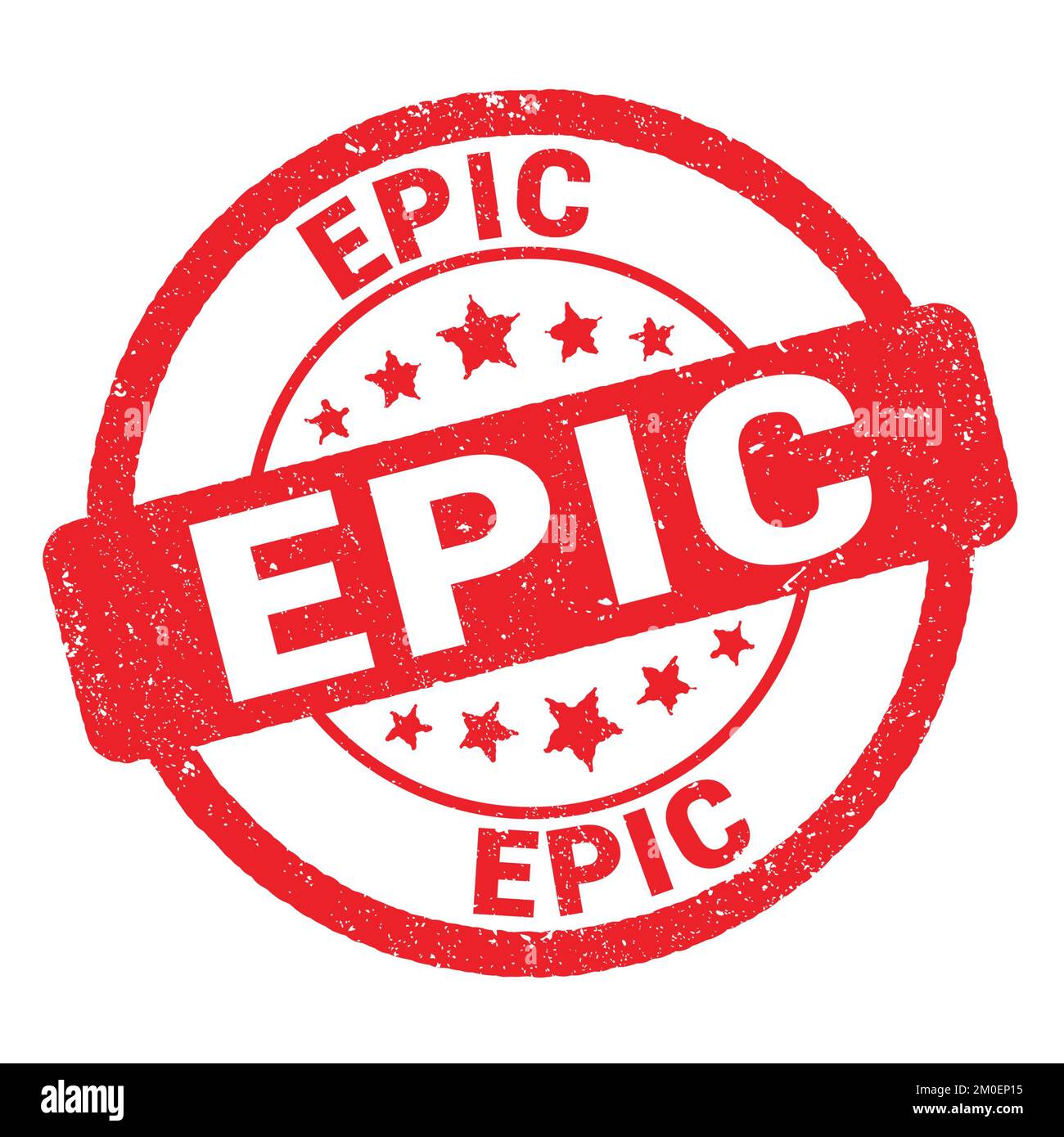 Epic stamp Cut Out Stock Images & Pictures - Alamy