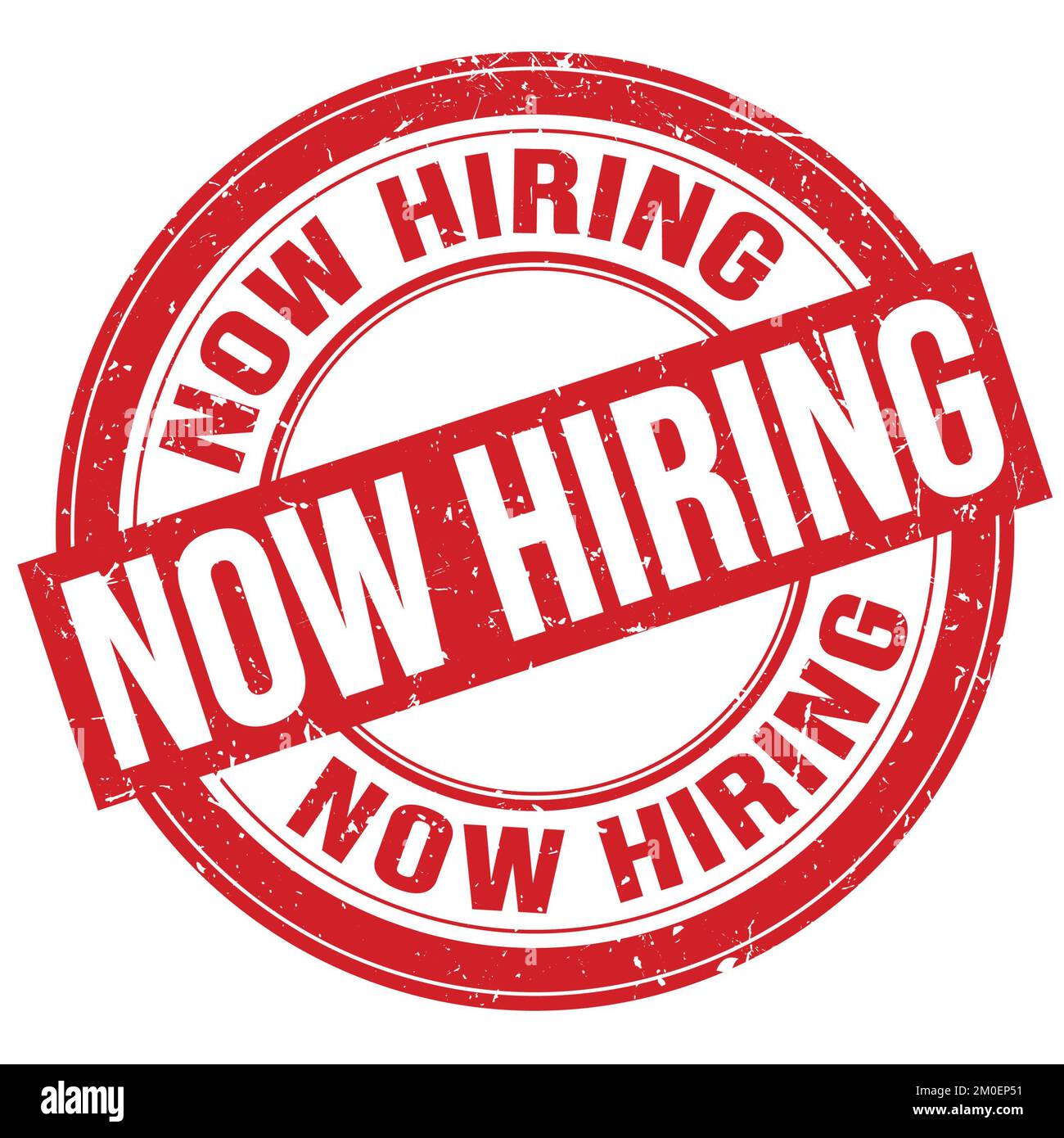 Sign words now hiring hi-res stock photography and images - Alamy