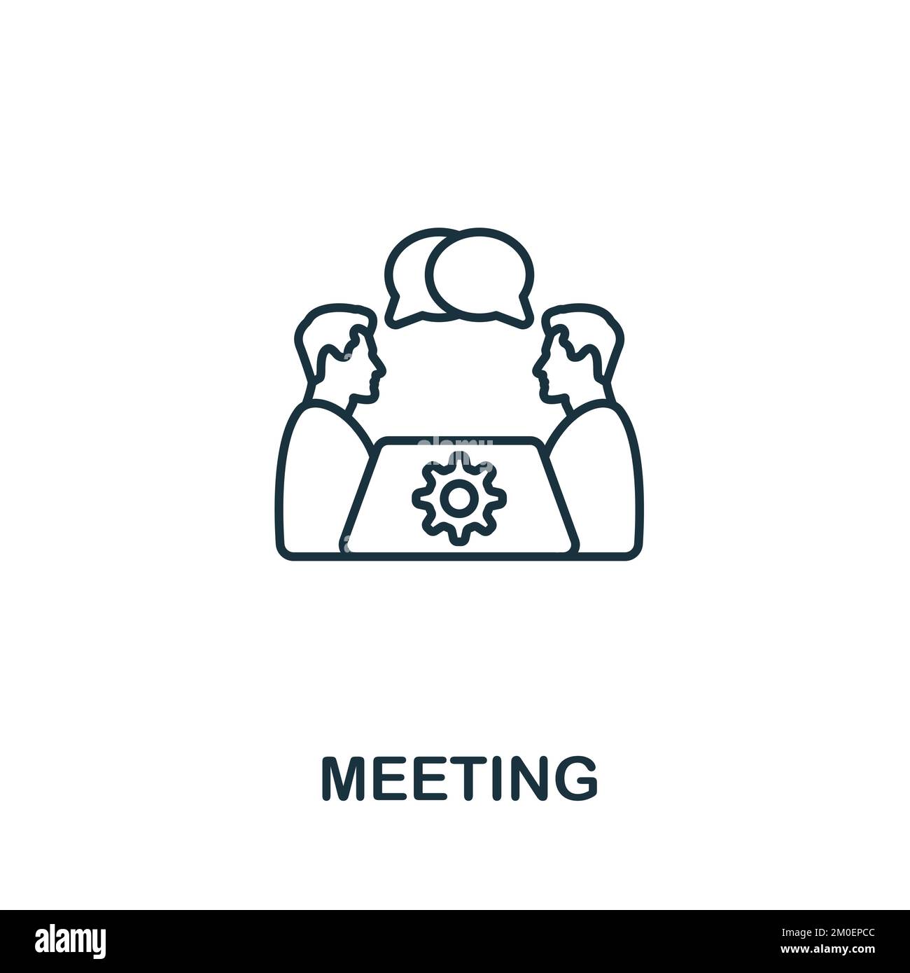 Meeting icon. Monochrome simple Company Structure icon for templates ... Meeting icon. Monochrome simple Company Structure icon for templates ...