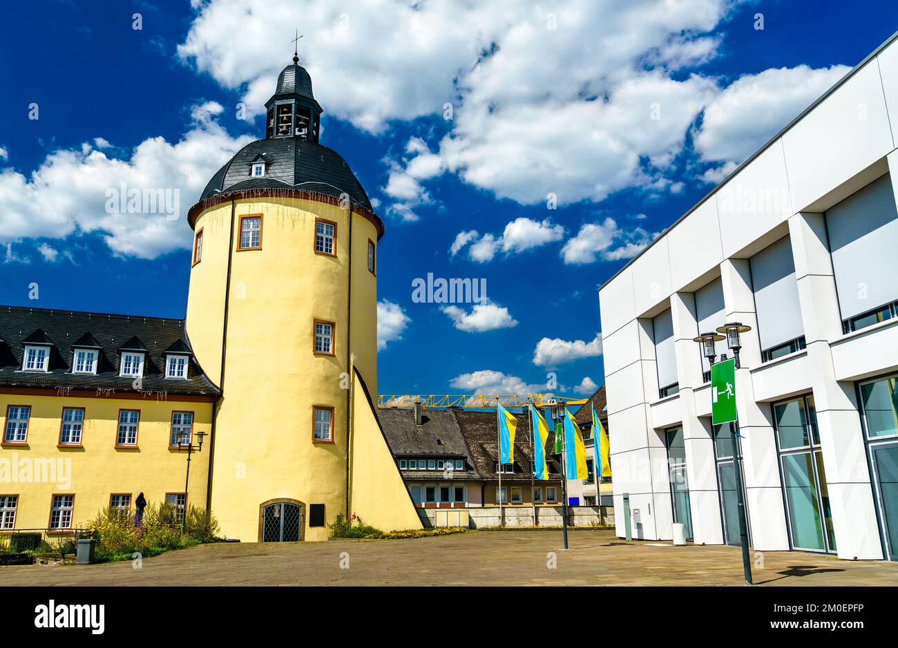 The Lower Castle in Siegen - North Rhine-Westphalia, Germany Stock ...