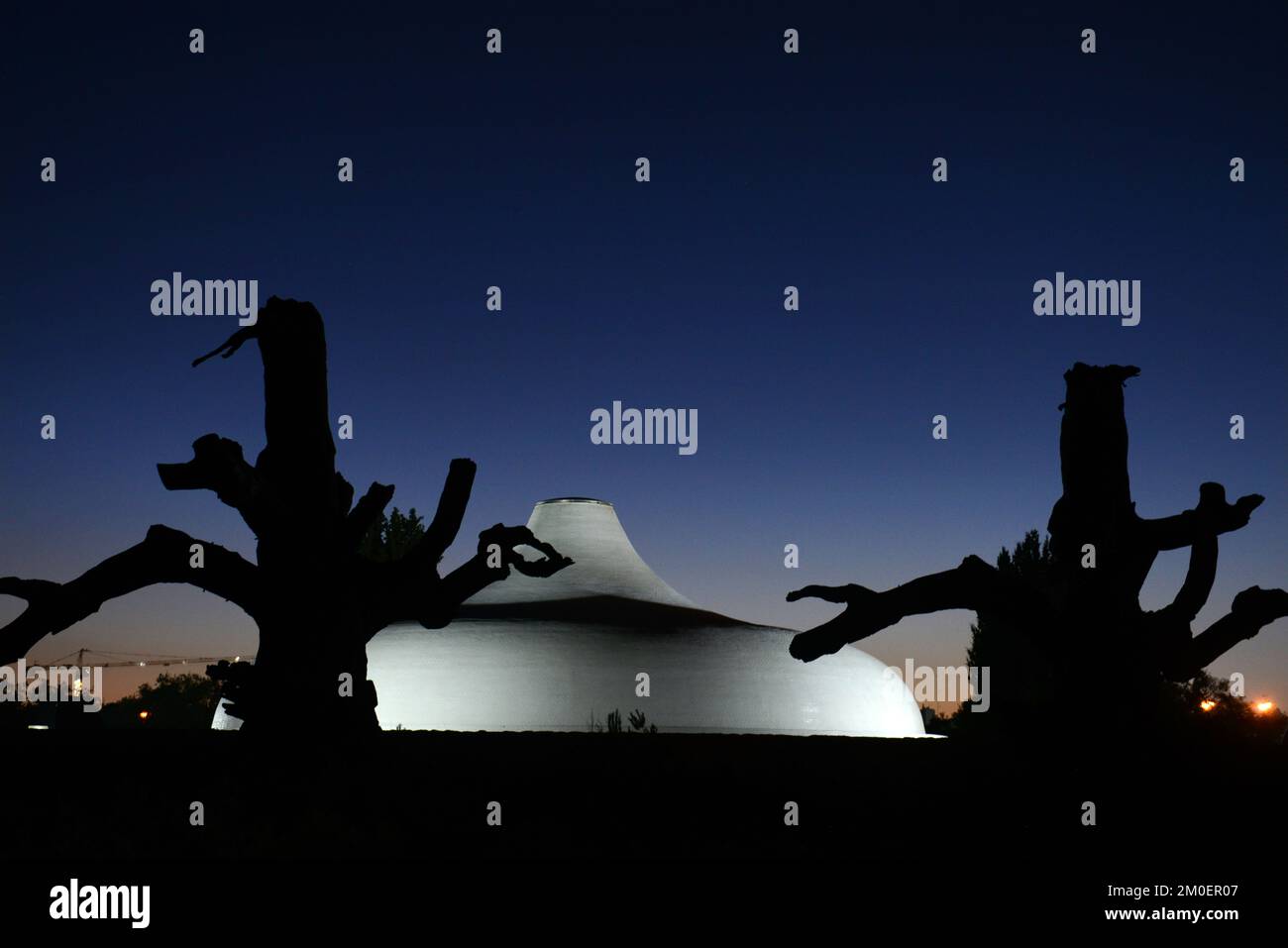 The 'Shrine of the Book' museum houses the Dead Sea Scrolls. Jerusalem ...