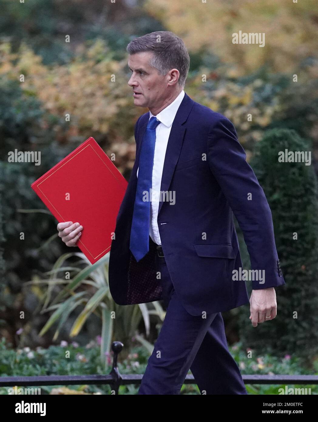 Transport Secretary Mark Harper arriving in Downing Street, London ...