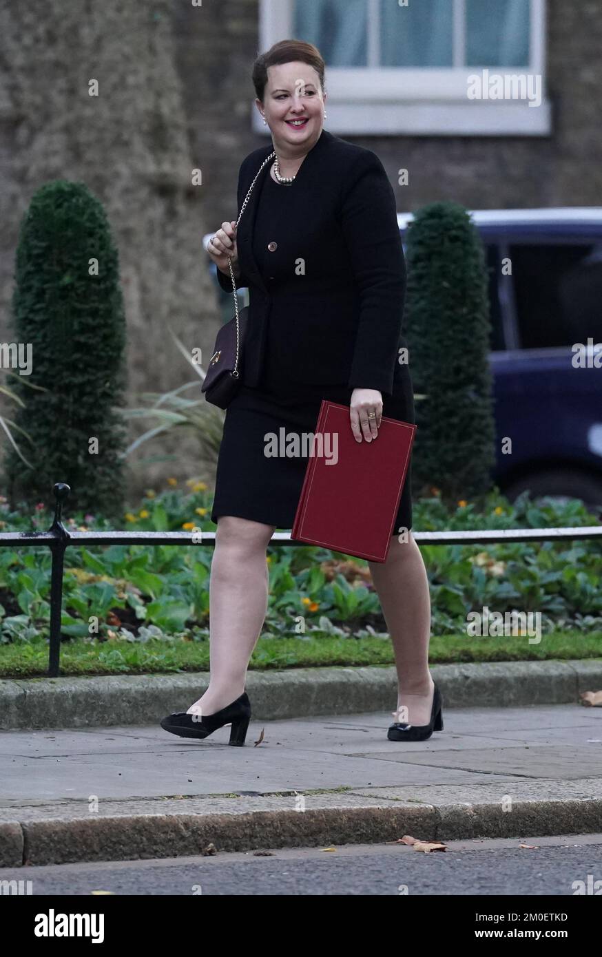 Attorney General Victoria Prentis arriving in Downing Street, London ...