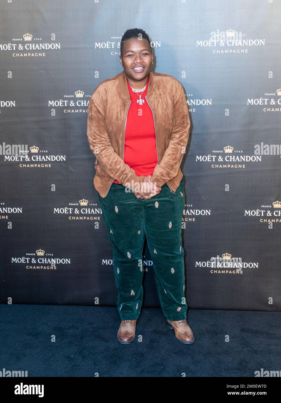 Sam Jay attends the Moet and Chandon Holiday Season Celebration at ...