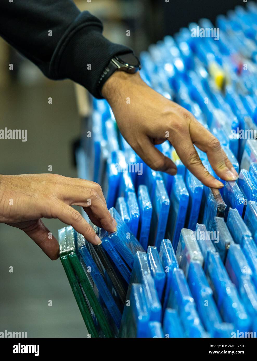 Cd and dvd retailer hi-res stock photography and images - Alamy