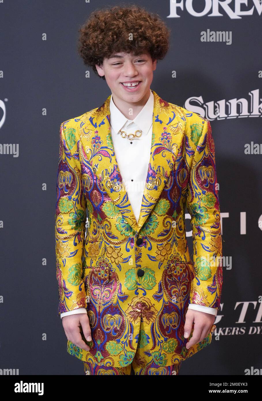 Los Angeles, CA on Monday, ?December 5, 2022. Julian Lerner arrives at ...