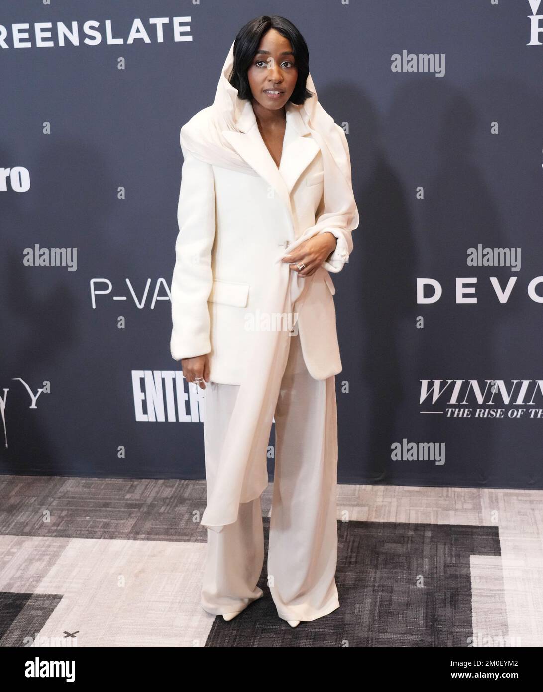 Los Angeles, USA. 05th Dec, 2022. Ayo Edebiri arrives at The Critics ...