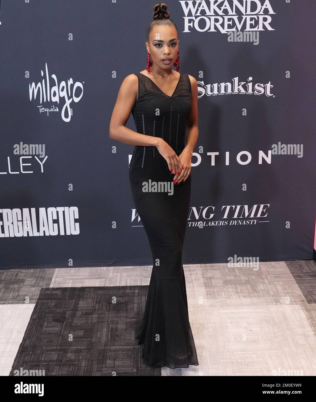 Los Angeles, CA on Monday, ?December 5, 2022. Zaria arrives at The ...