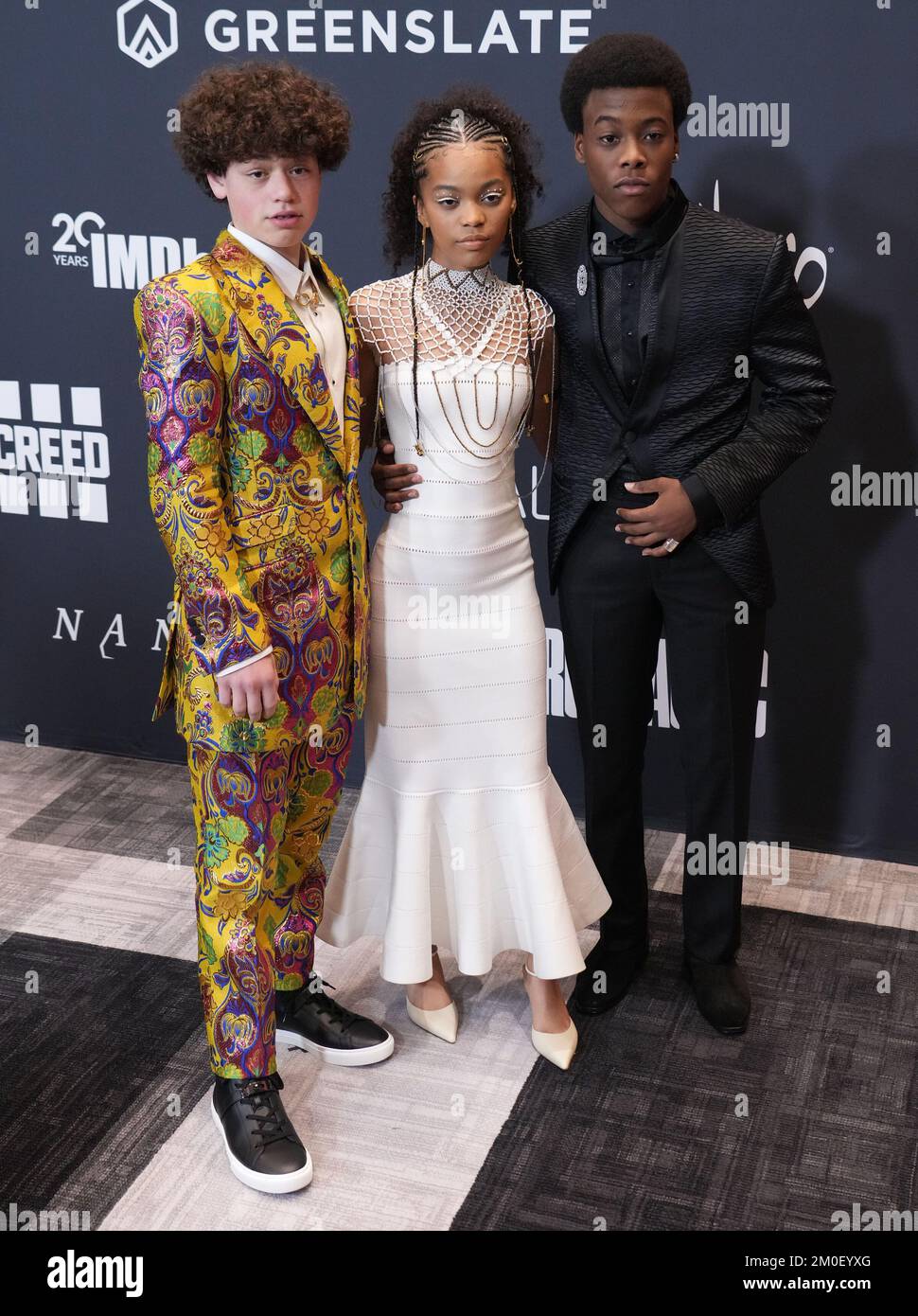 Los Angeles, USA. 05th Dec, 2022. (L-R) Julian Lerner, Milan Ray, and ...