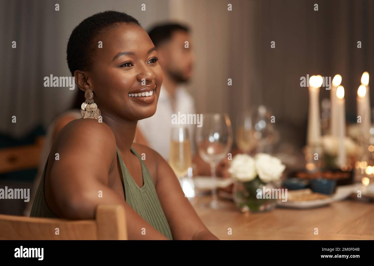 Authentic young black woman birthday hi-res stock photography and ...