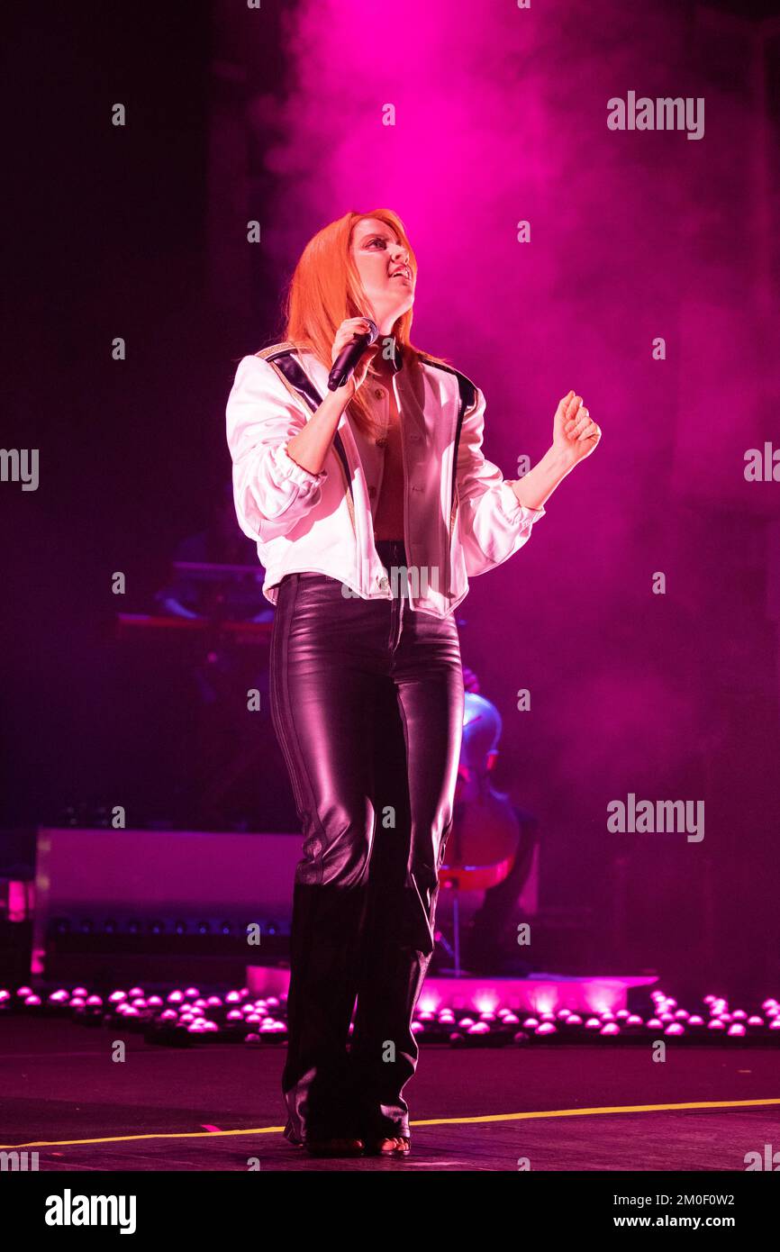 Naples, Italy. 05th Dec, 2022. Noemi is an Italian singer-songwriter ...