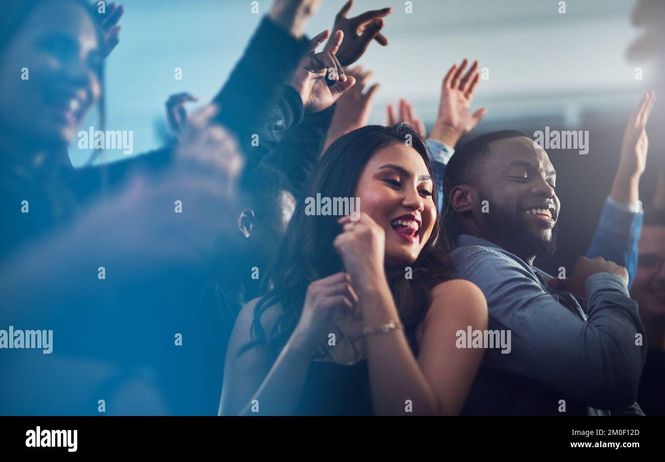 Night club dancing couple hi-res stock photography and images - Alamy