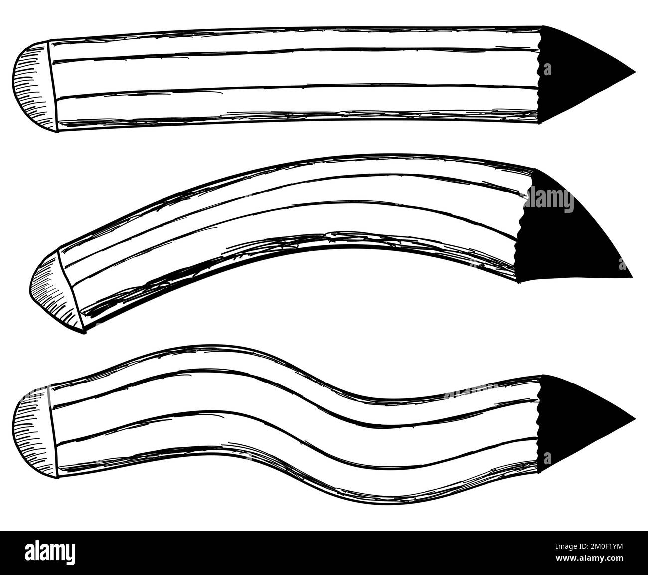 Abstract collection bundle set Black and White Stock Photos & Images ...