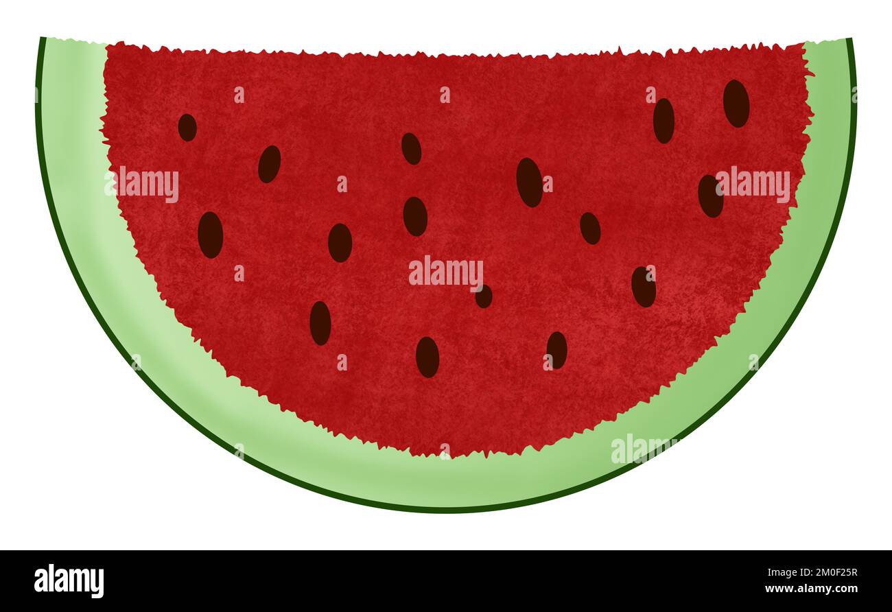 Watermelon slice clipart hi-res stock photography and images - Alamy
