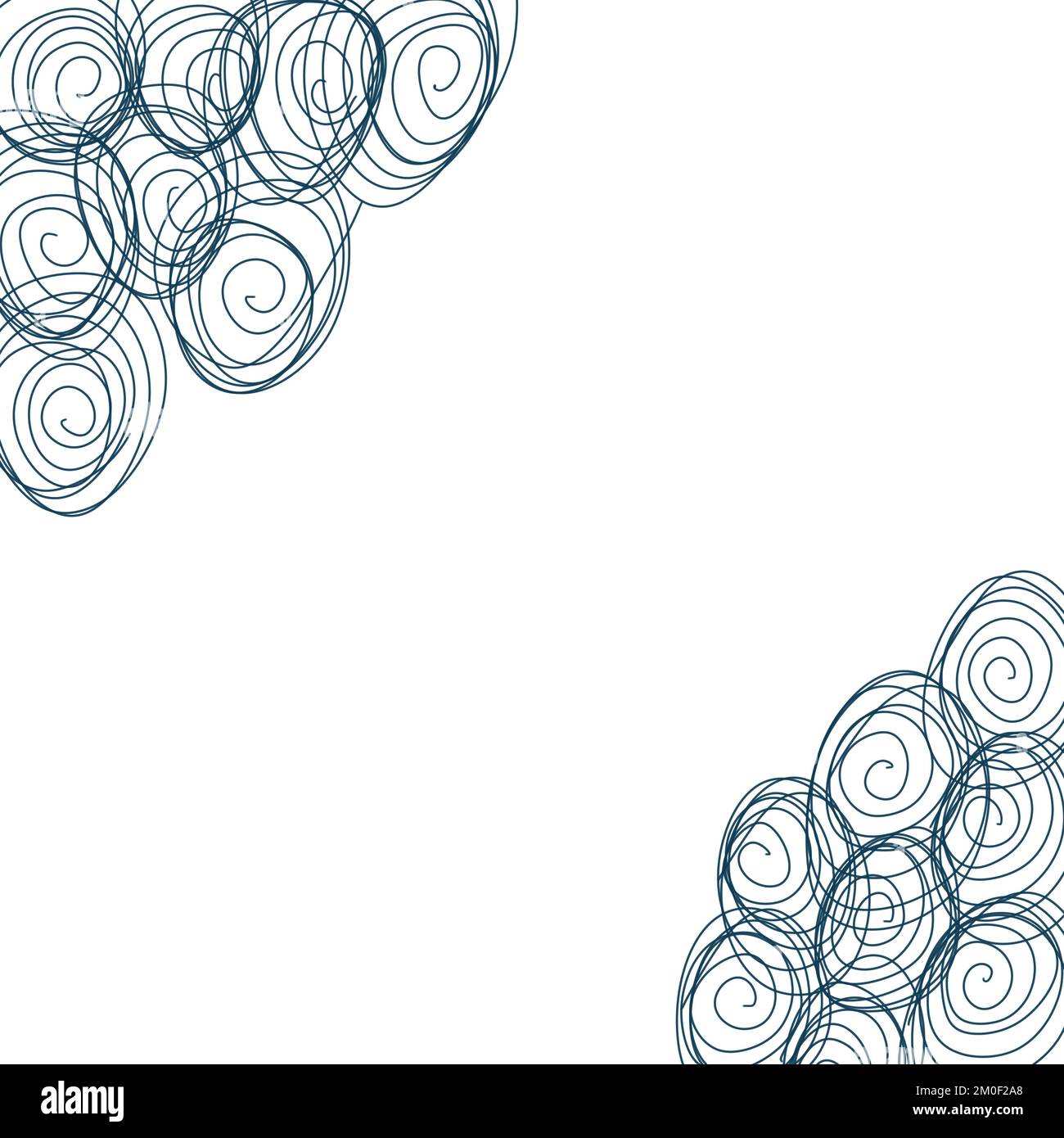 White background with blue circles Cut Out Stock Images & Pictures - Alamy