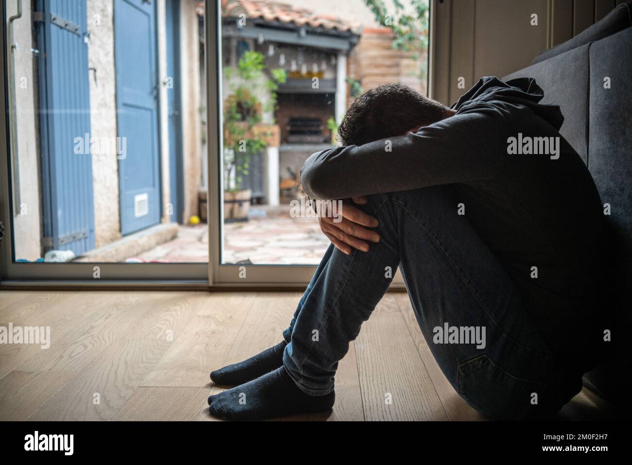 Head between her legs hi-res stock photography and images - Alamy