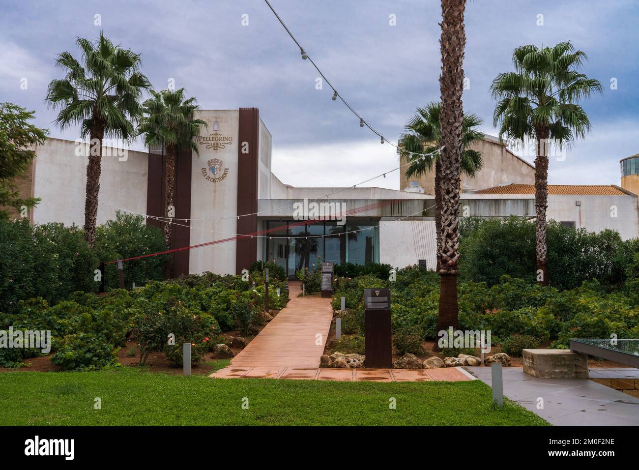 Cantine Pellegrino in the town of Marsala is a historic Sicilian winery ...
