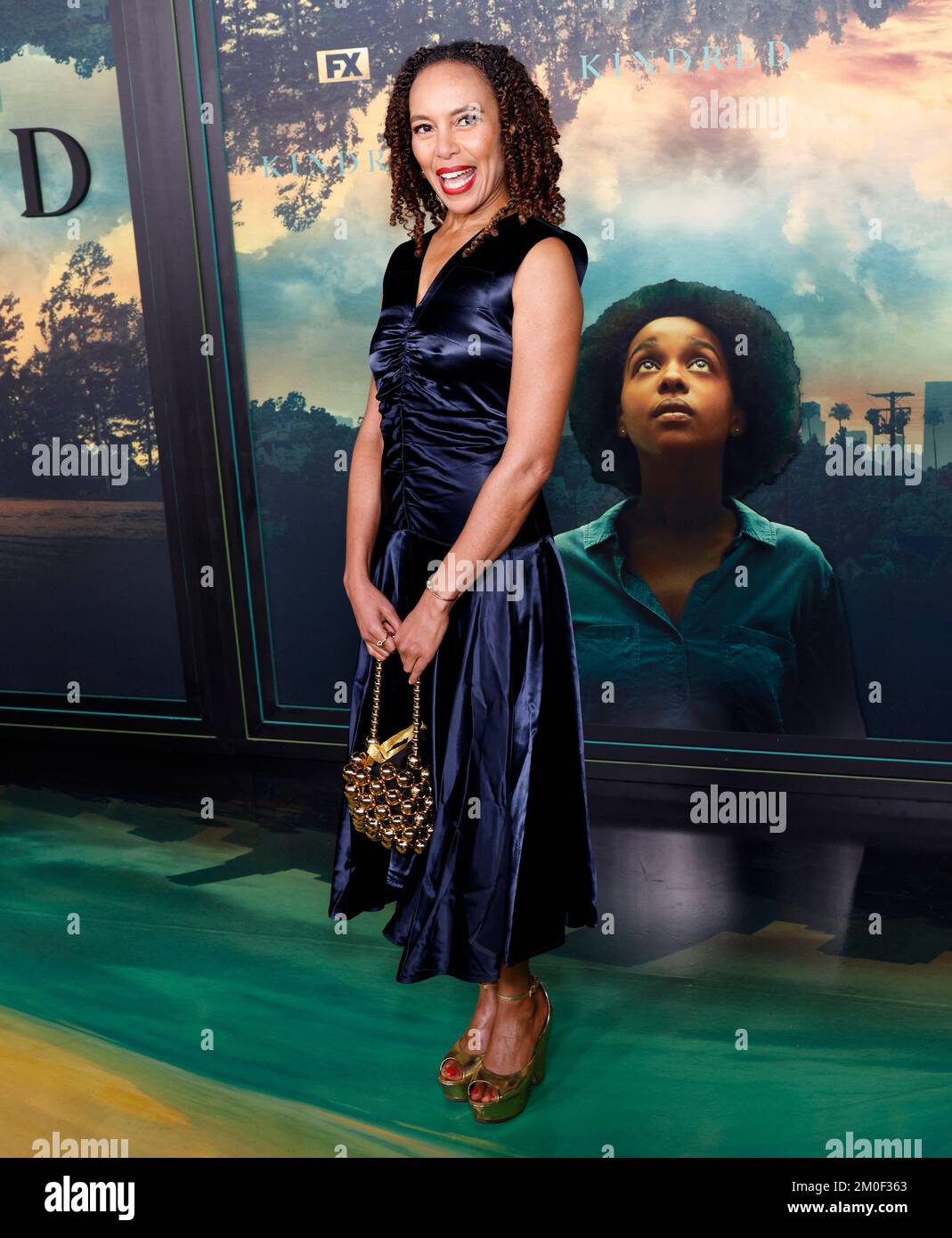 Los Angeles, CA - Dec 05, 2022: Eisa Davis arrives at the movie premiere of "Kindred" at AVALON ...