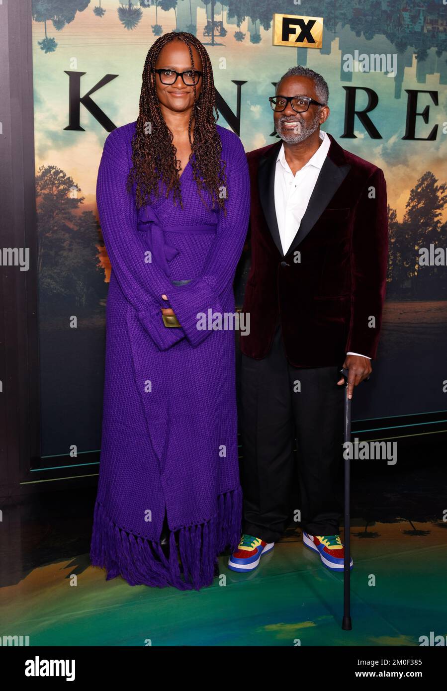 Los Angeles, CA - Dec 05, 2022: Courtney Lee-Mitchell; and guest ...
