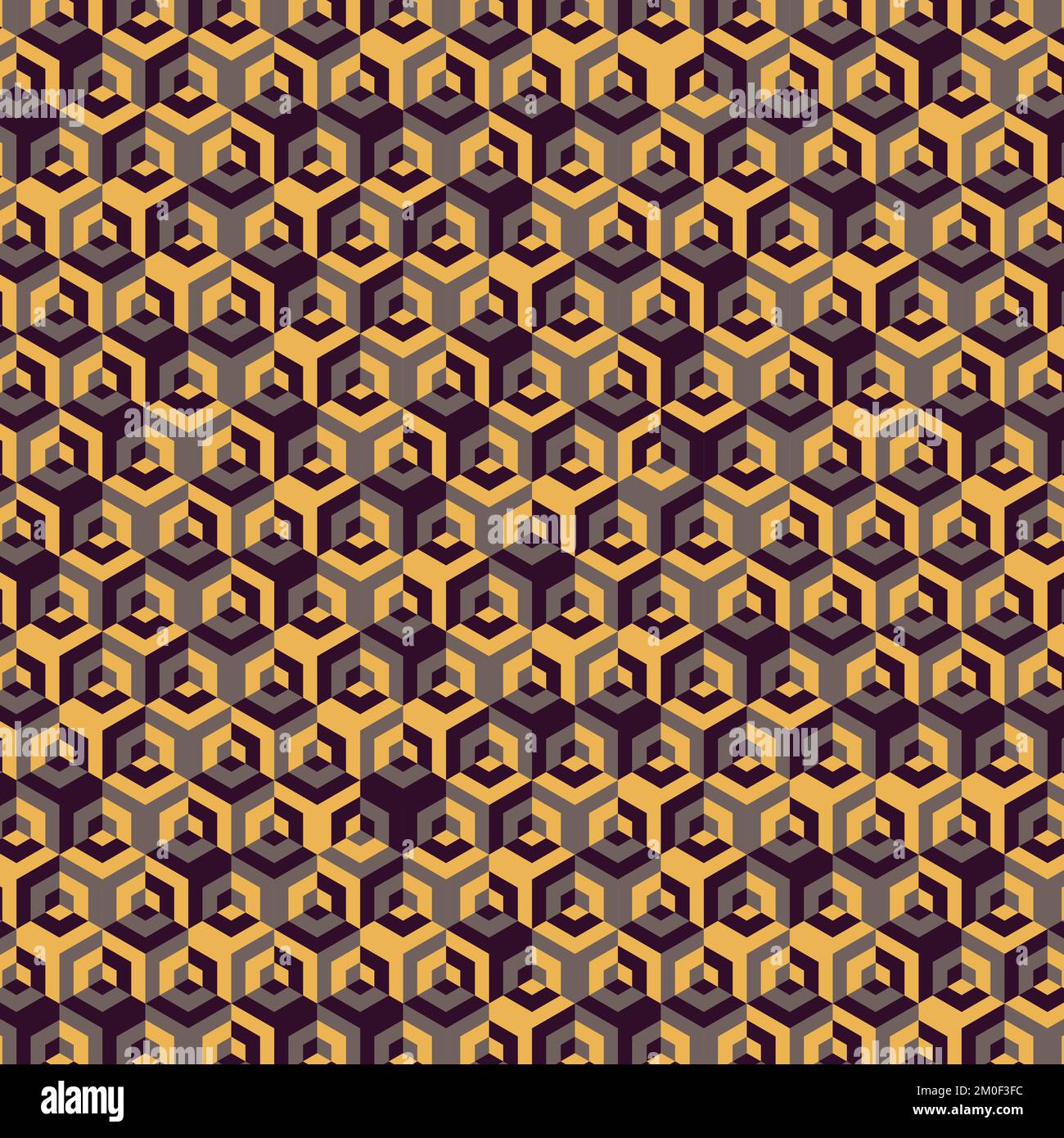 Hexagonal Maze generative pattern illustration Stock Vector Image & Art ...