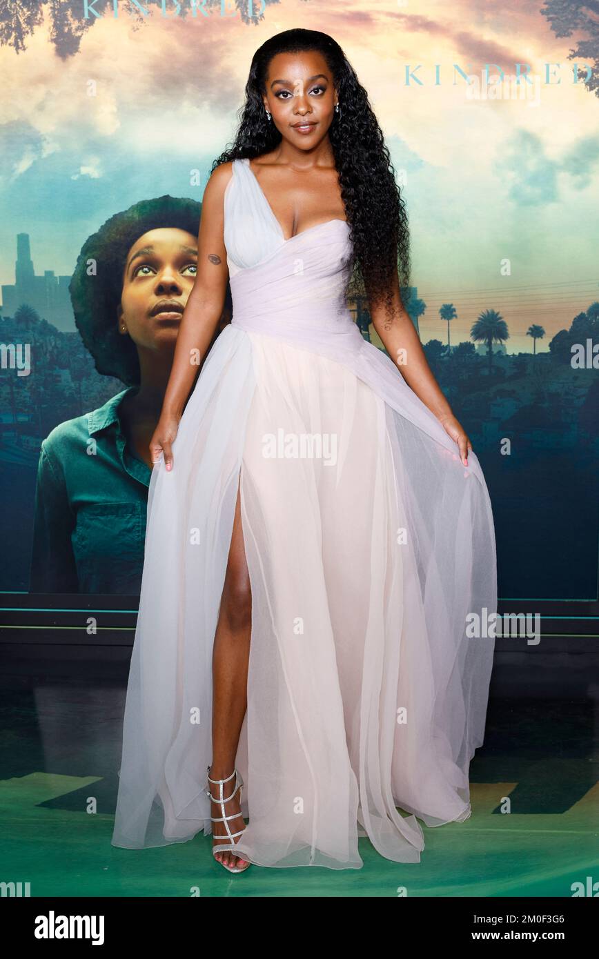 Los Angeles, CA - Dec 05, 2022: Mallori Johnson arrives at the movie ...