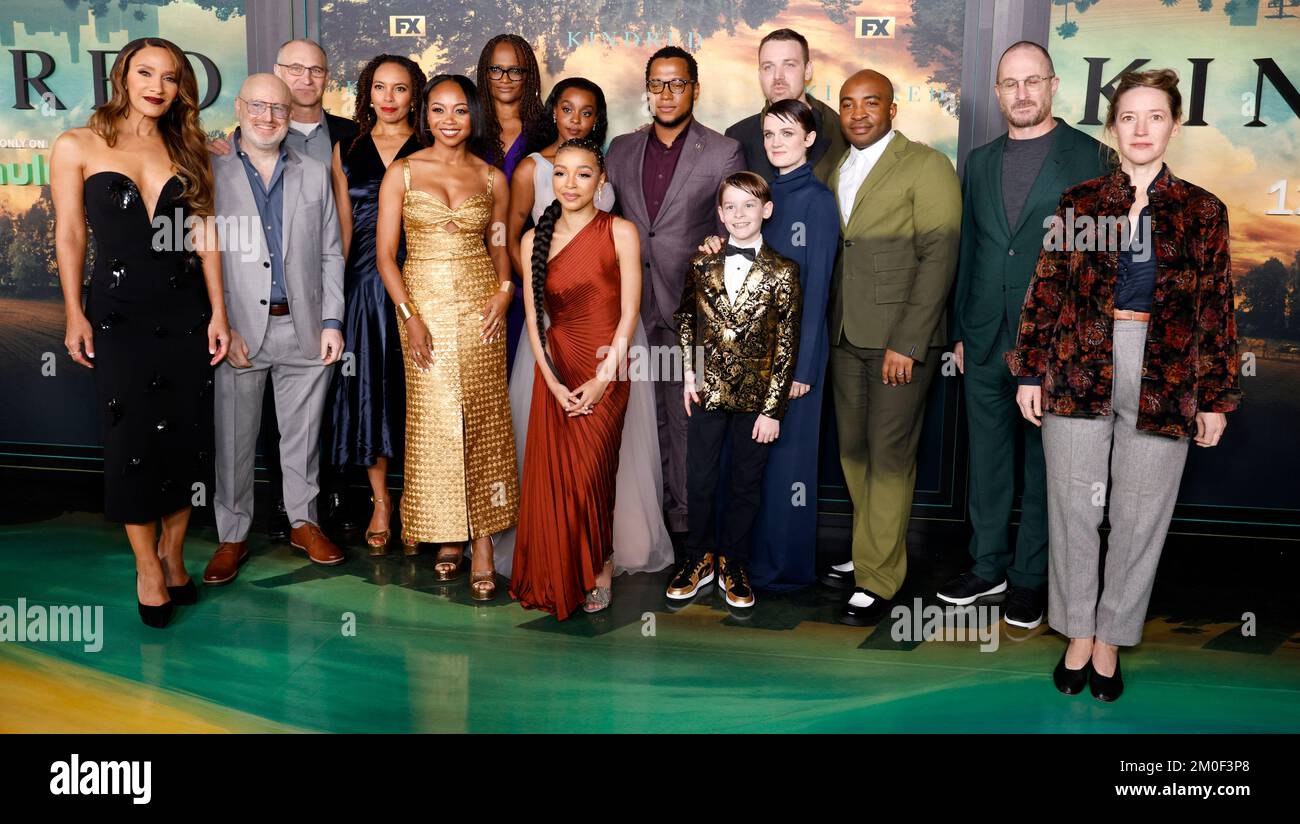 Los Angeles, CA - Dec 05, 2022: Cast and crew arrive at the movie ...