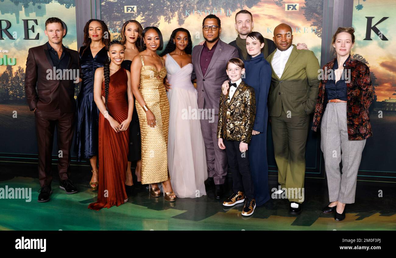 Los Angeles, CA - Dec 05, 2022: Cast and crew arrive at the movie ...