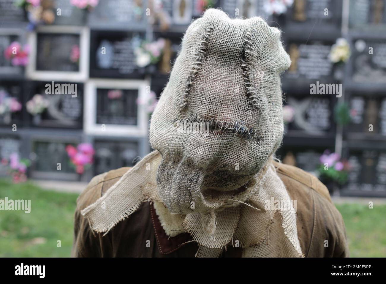 Masked man death halloween hi-res stock photography and images - Alamy