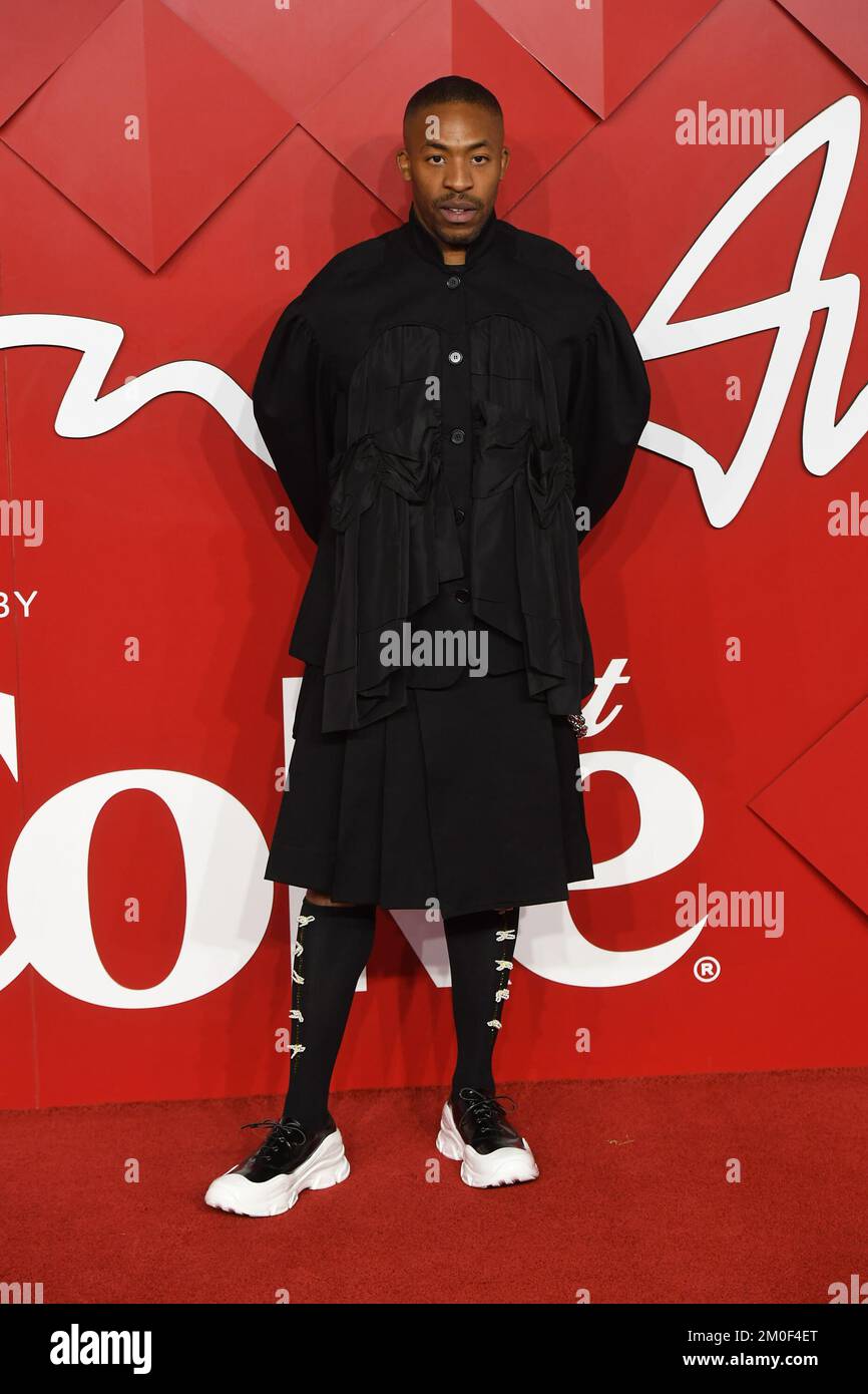 London, UK, 05/12/2022, James Massiah The Fashion Awards 2022 London ...