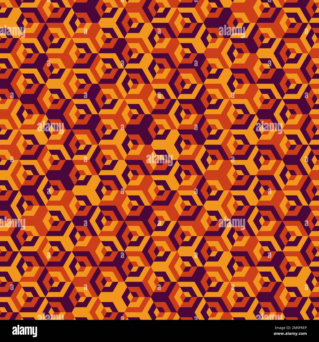 Hexagonal Maze generative pattern illustration Stock Vector Image & Art ...